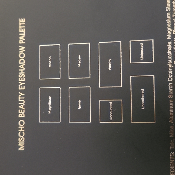 Mischo | Makeup | Nwt Mischo Eyeshadow Pallet | Poshmark